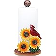 Amazon.com - Sunflower Decor Sunflower Paper Towel Holder Cardinal ...