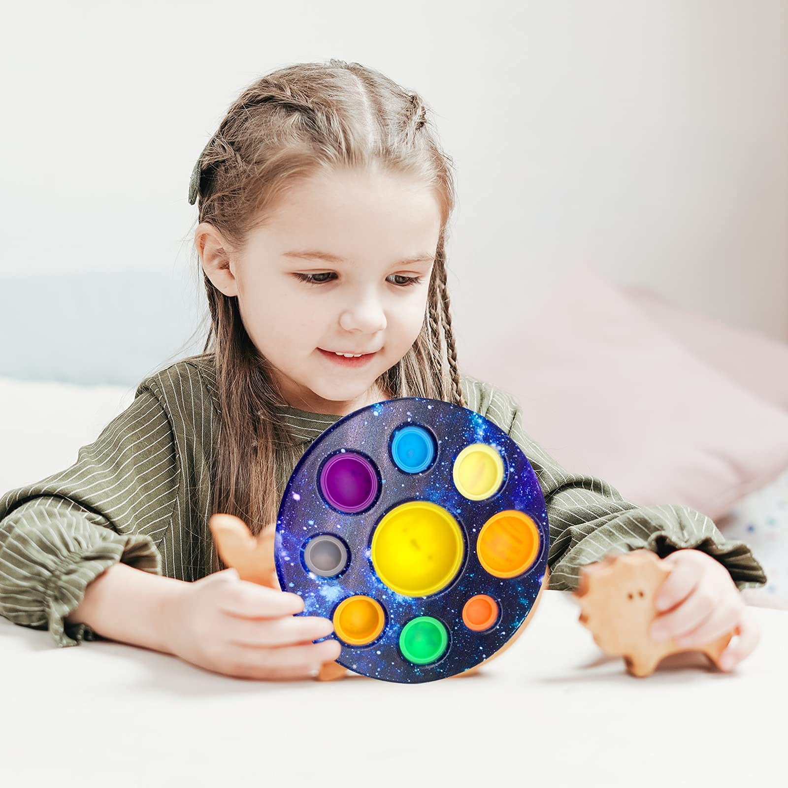 Mua Eight Planet Cave Bubble Push Sensory Fidget Toy, Galaxy Cave ...