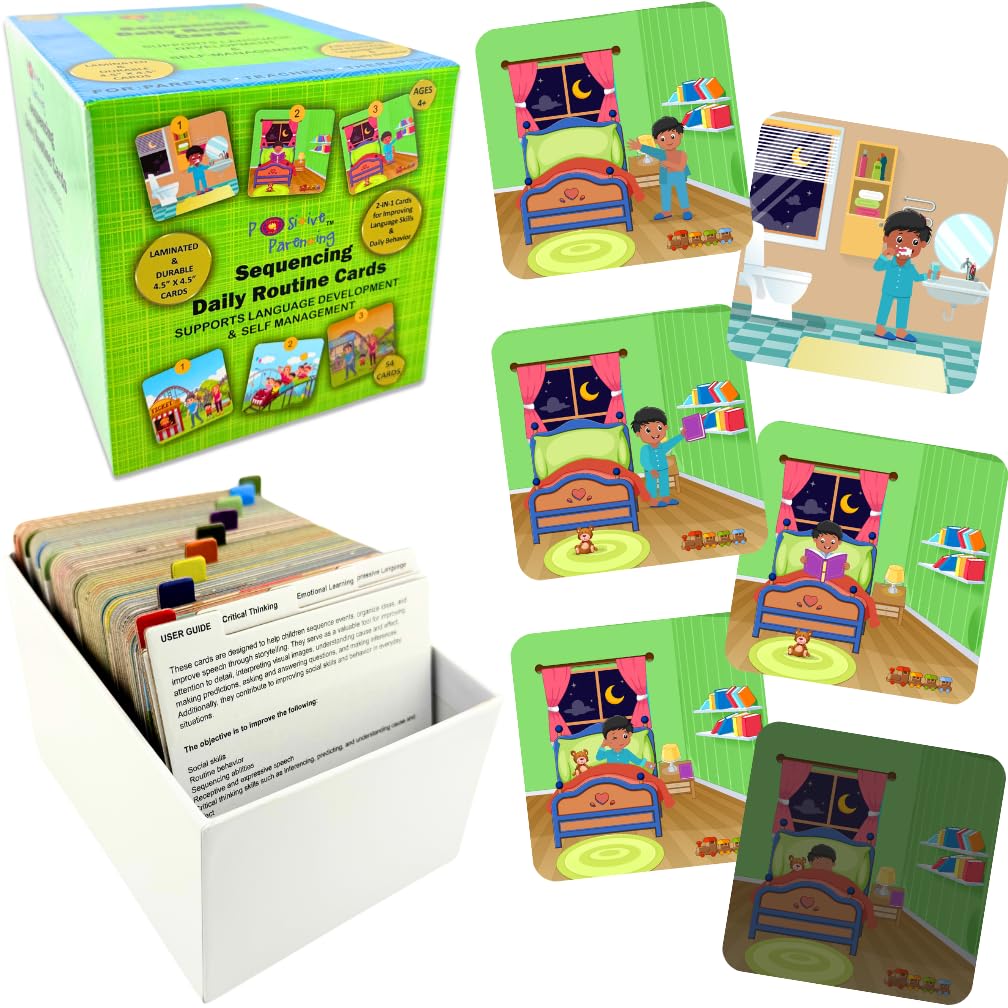Mua Sequencing Daily Routine Cards for Speech & Social Development ...