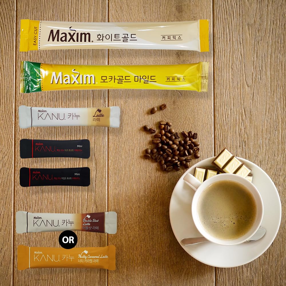 Mua CUTIE MANGO Maxim & KANU Premium Korean Instant Coffee Sampler ...