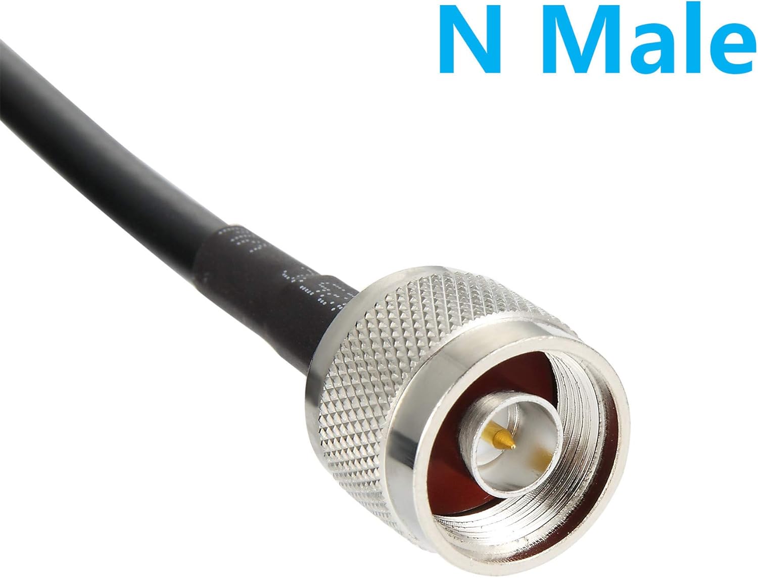32m Low-Loss Coaxial Extension Cable (50 Ohm) N Male to N Male ...