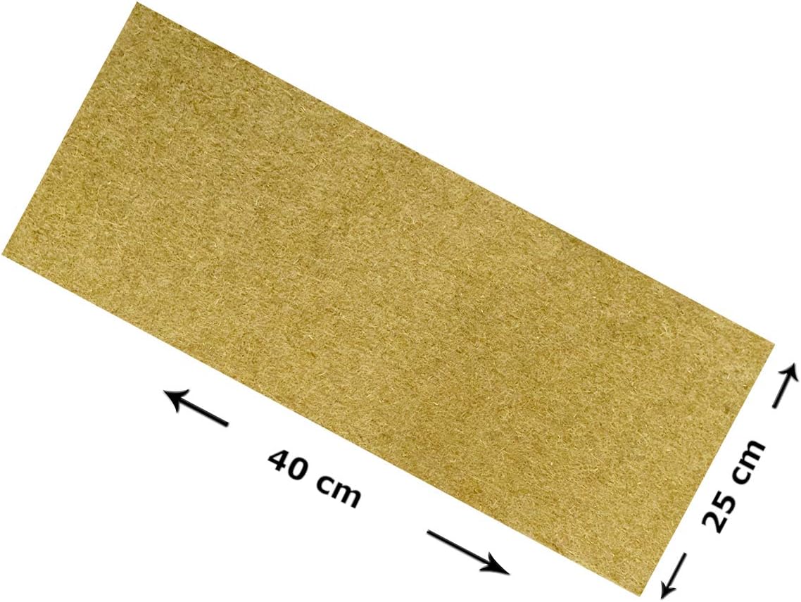 Rodent Rug 100% Hemp 40 x 25 cm 5 mm Thick Pack of 3 – BigaMart