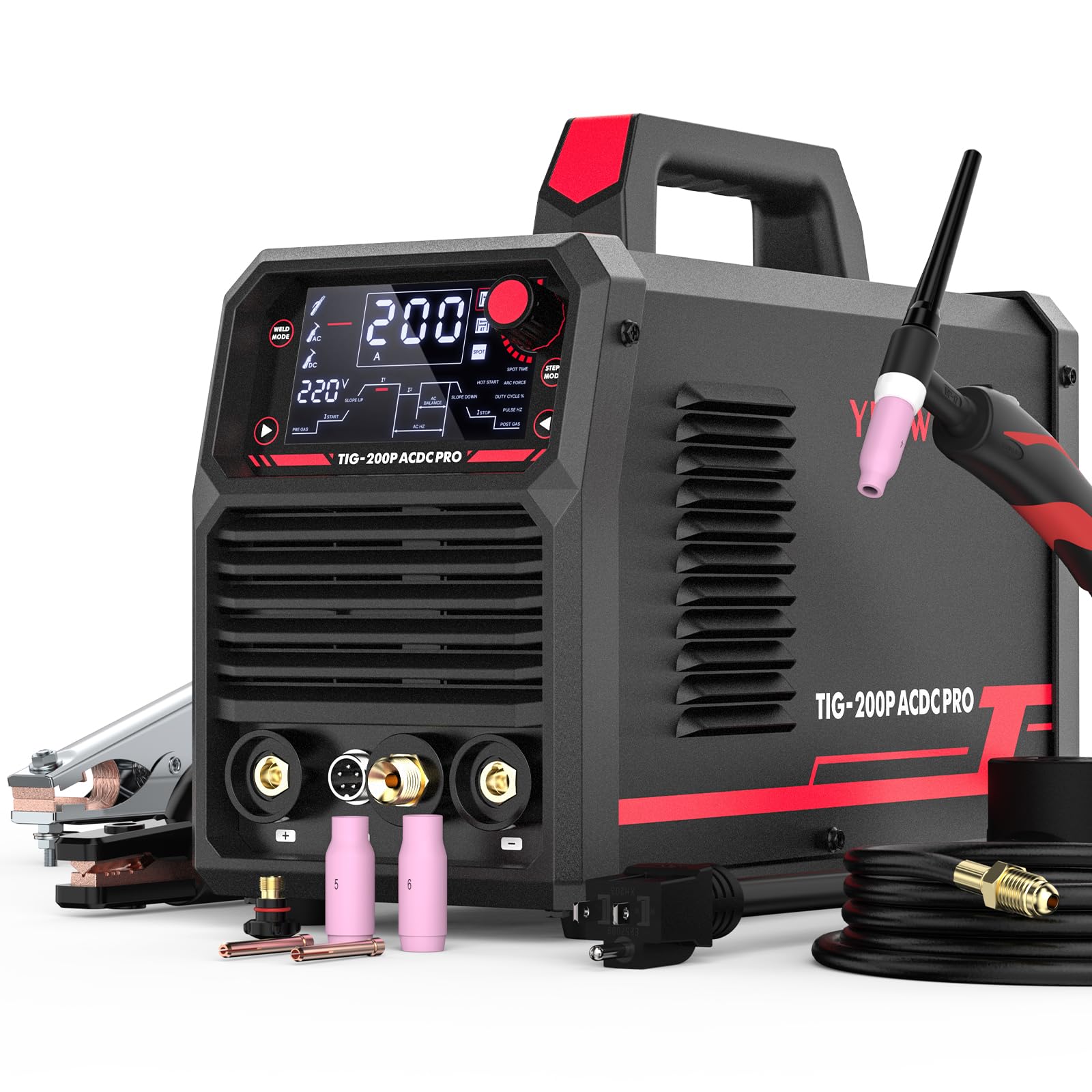 Mua YESWELDER 200A AC/DC Aluminum Tig Welder with Pulse Large LED ...