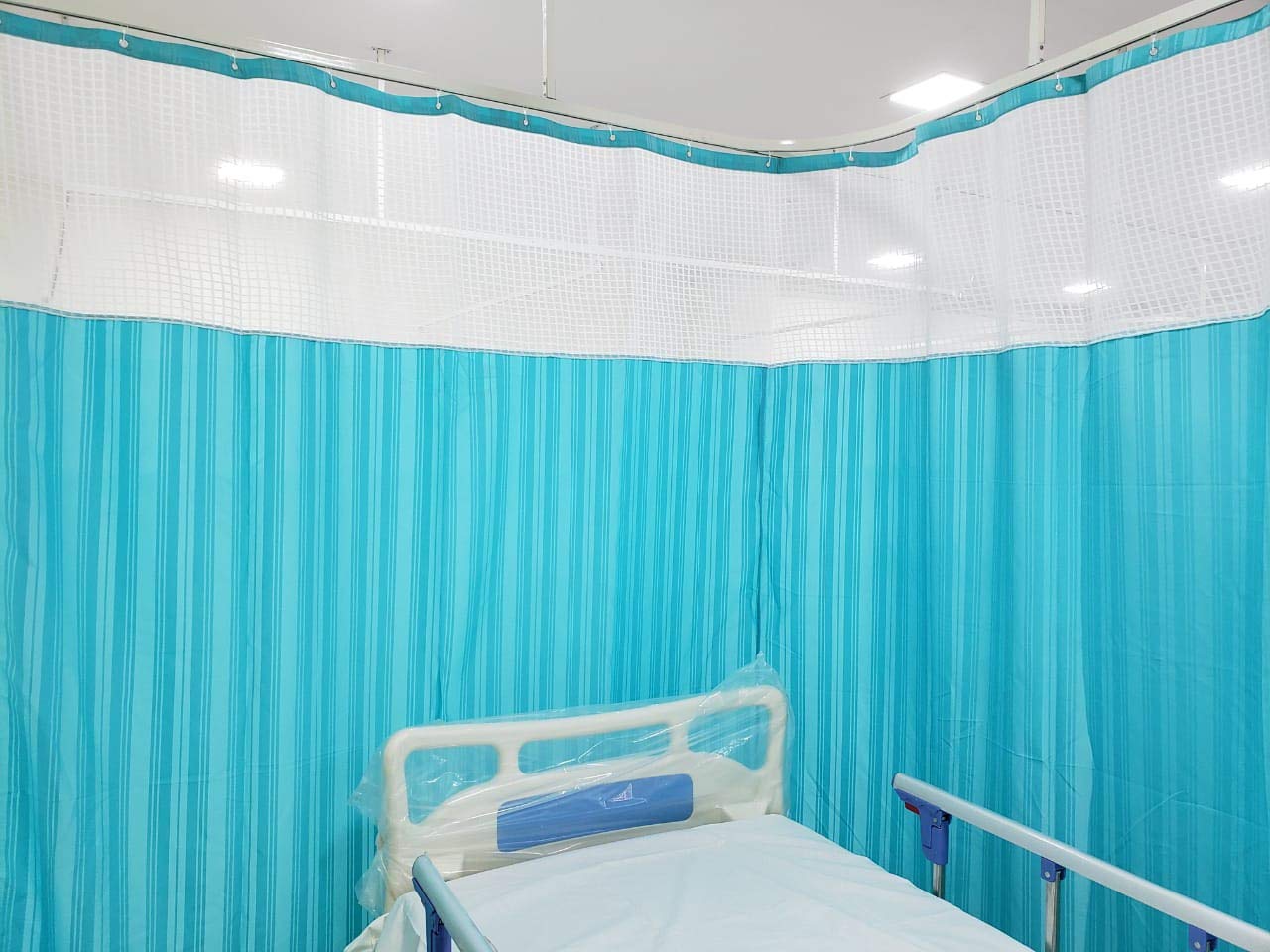 Buy Ankit Enterprises Polyester Hospital ICU/Clinic/Ward Curtain of ...