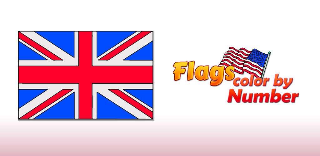 Flags Color by Number - Nations Paint + Glitter + Crayon + Oil Paint ...