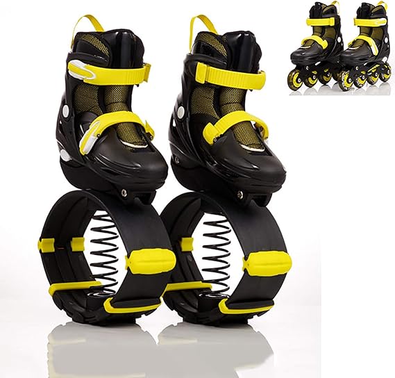 Kangoo Jumping Shoes, 2 in 1 Inline Skates and Kangaroo Jump Shoes ...