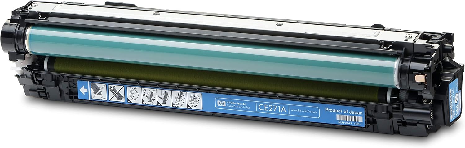 HP 650A Cyan LaserJet Contractual Toner Cartridge CE271AC Project SCRP ...