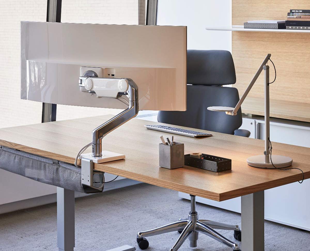 Mua Humanscale M10 Adjustable Heavy Duty Monitor Arm with Angled ...