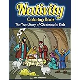 The Nativity Activity and Coloring Book (Dover Christmas Activity Books ...