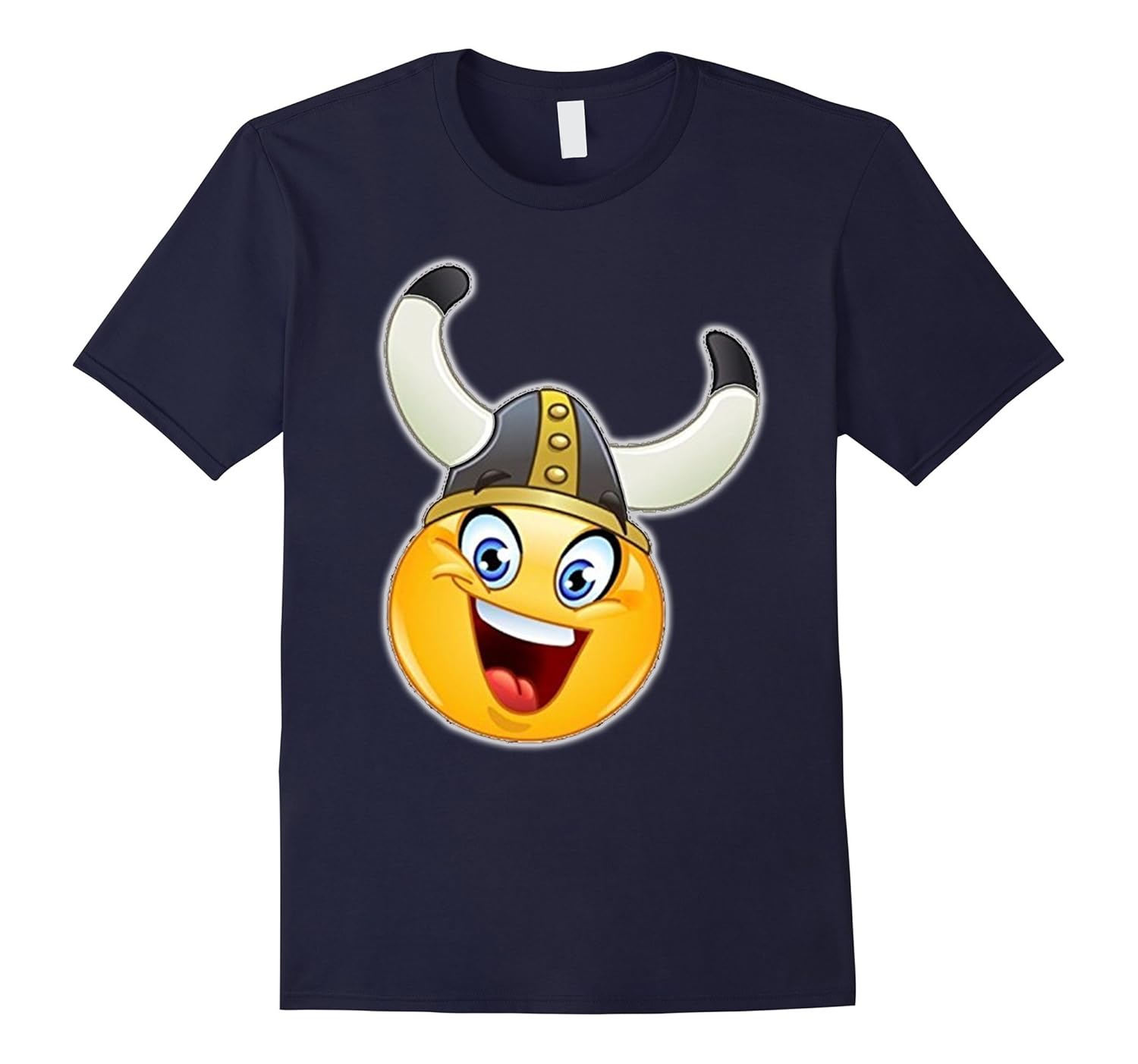 Smile Viking Smiley Scandiinavian Emoji Gift tshirt-CL – Colamaga