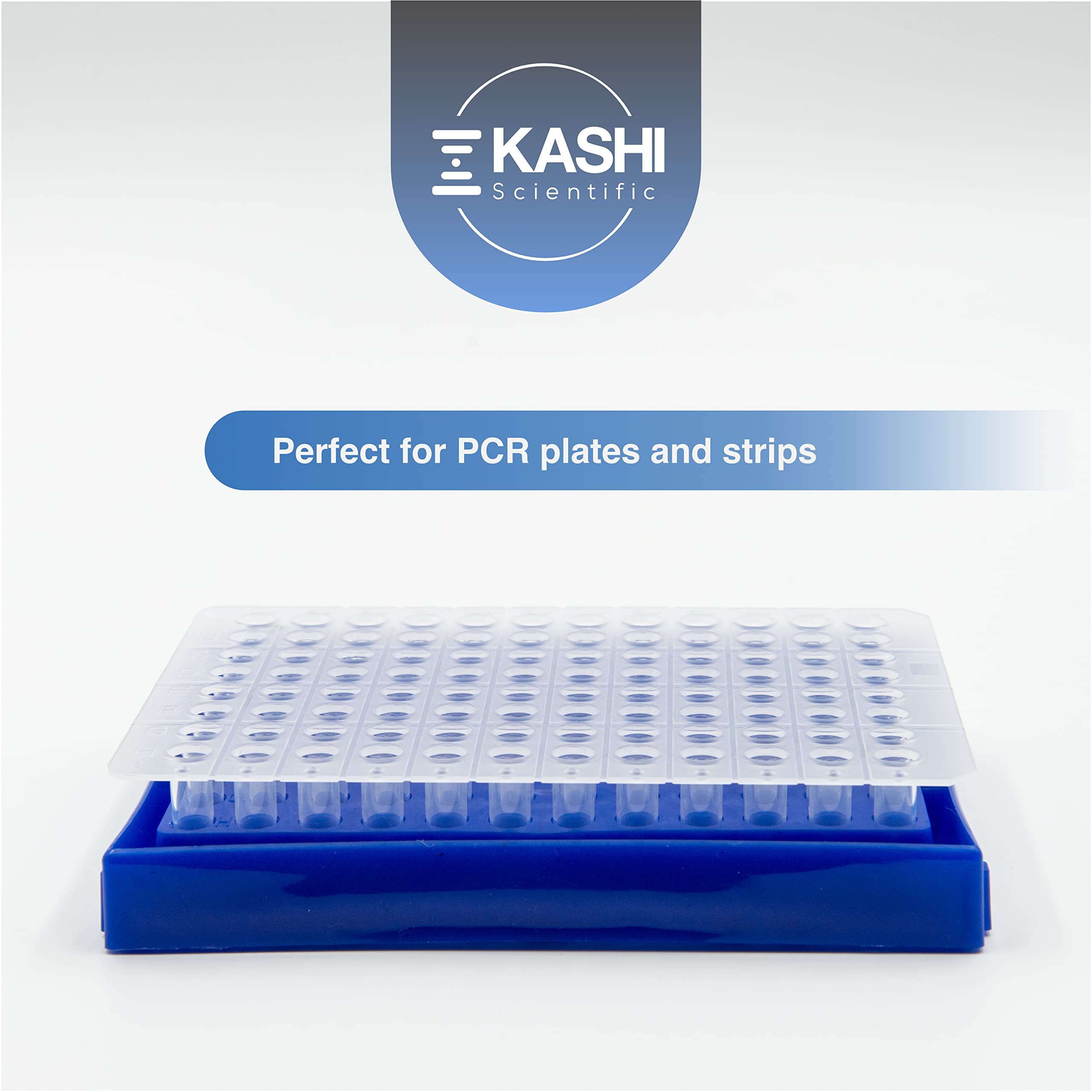 96 Well PCR Tube Rack For 0.2mL PCR Tubes And PCR Plates, 8x12 PCR Tube ...