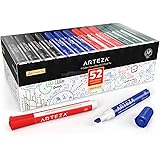 Amazon.com : Arteza Dry Erase Markers, Bulk Pack of 52 (with Chisel Tip ...