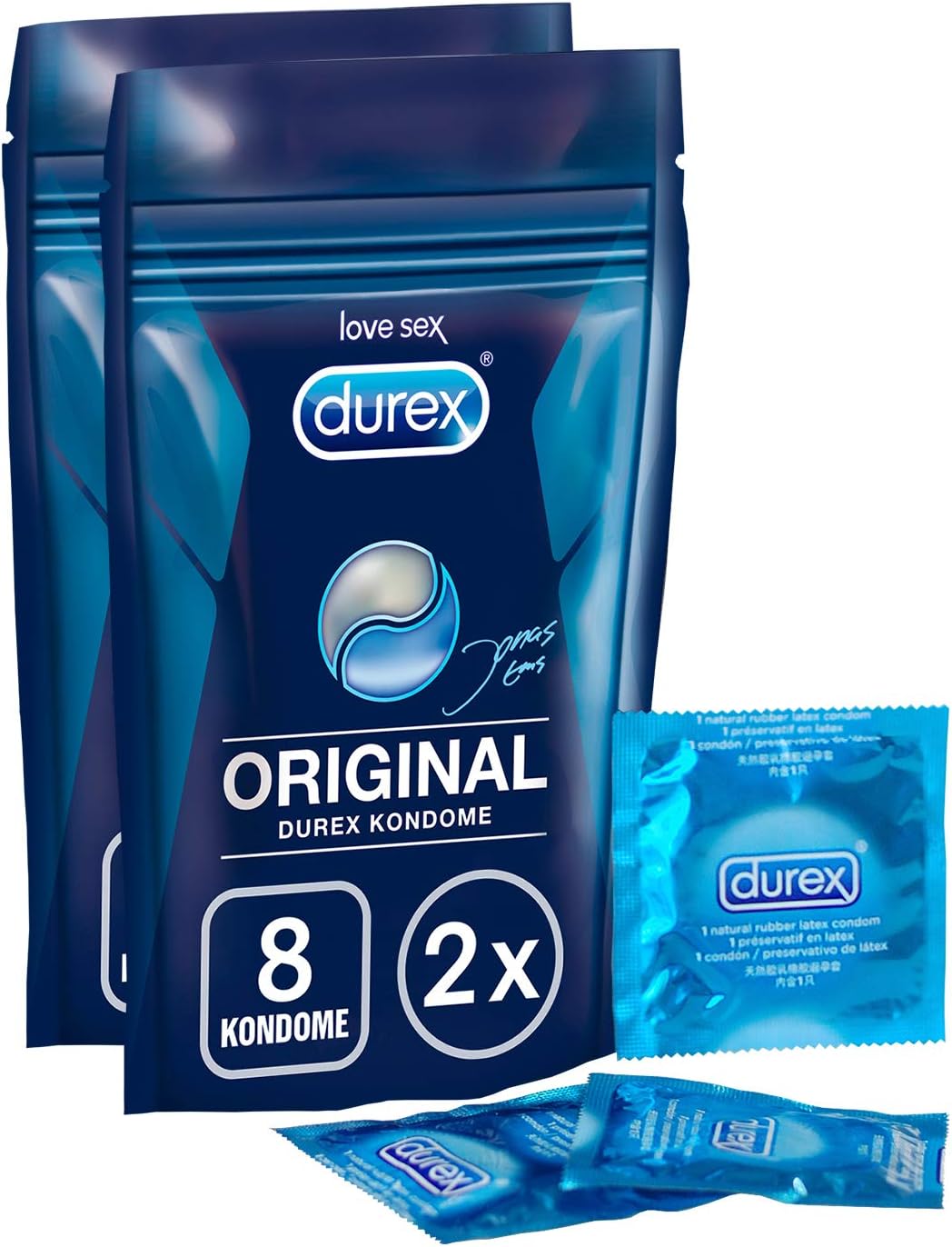 Amazon.de: Durex Original Kondome – Kondome mit schmaler Passform und ...