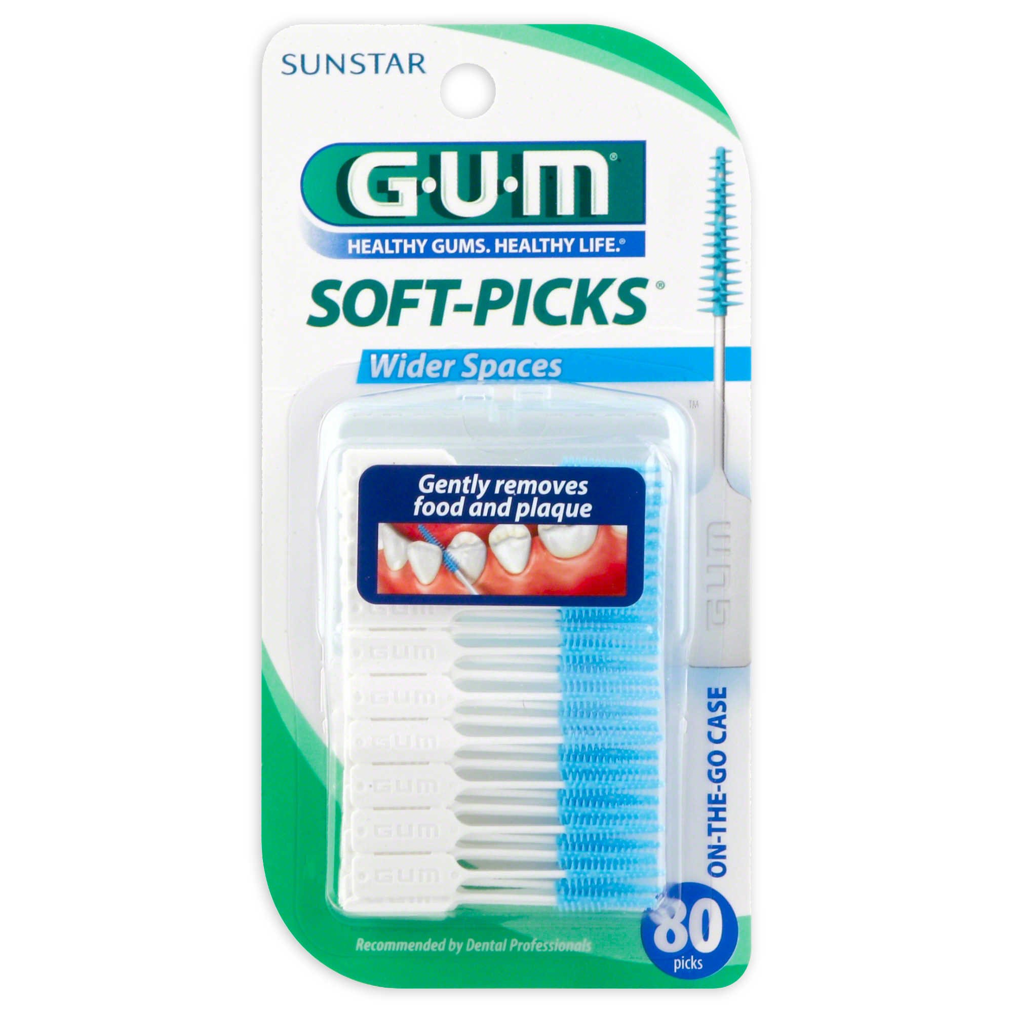 Amazon.com : GUM Soft-Picks Advanced, 60 Count (Pack of 2) : Beauty
