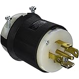 Hubbell HBL2810 Locking Receptacle, 30 amp, 3 Phase, 120/208V, L21-30R ...