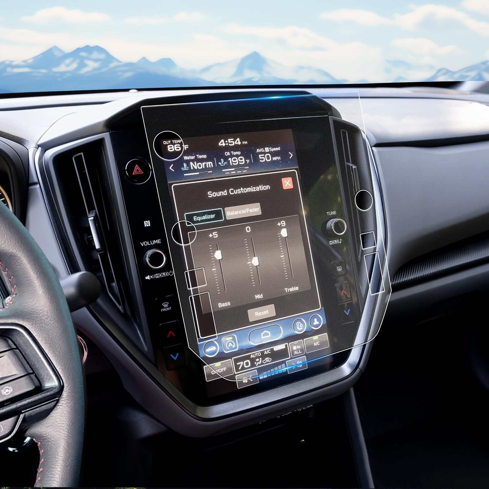 For 2025 Subaru Crosstrek Screen Protector - 2024-2025 Crosstrek ...