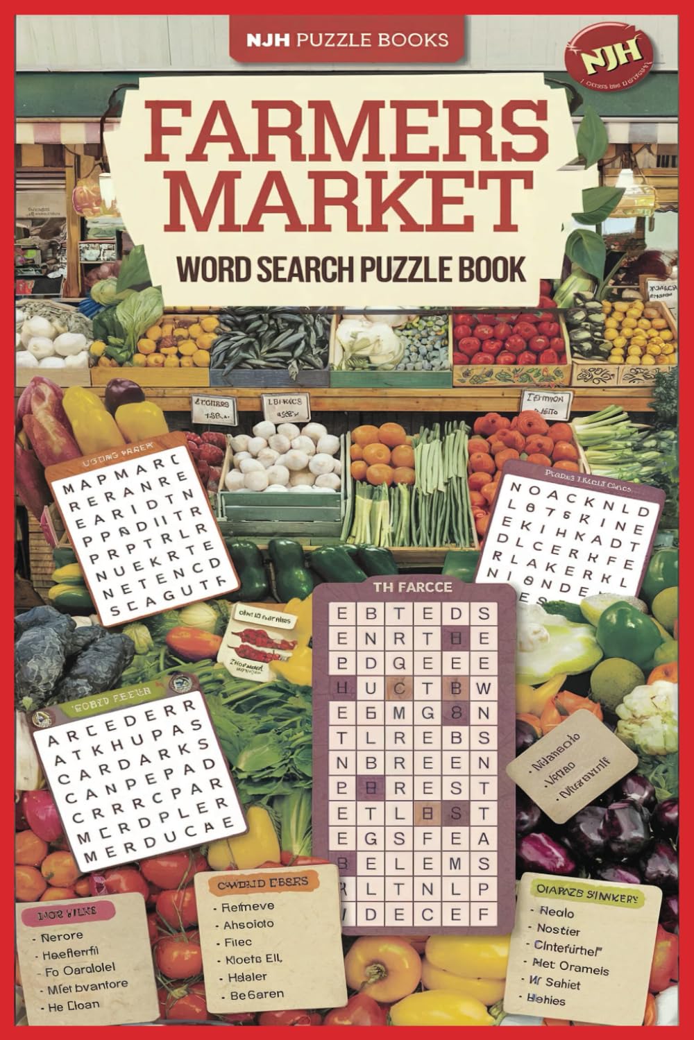 Mua Farmers Market Word Search Puzzle Book: Word Searches with Easy to ...