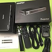 yaufey Mini Projector, Portable Wireless DLP Projector: Amazon.co.uk ...