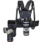 Amazon.com : Nicama Camera Strap Carrier Chest Harness Vest for Hiking ...