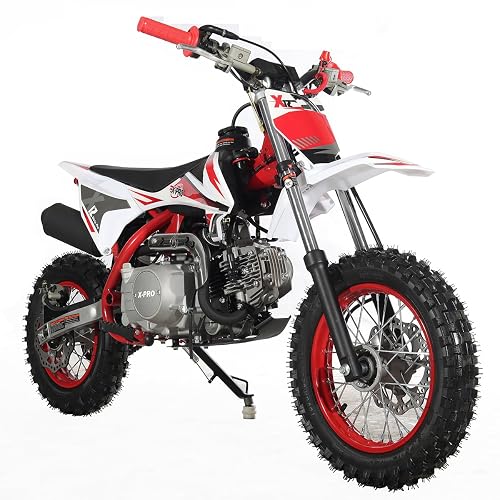 X-PRO 110cc Gas Dirt Bike Automatic Transmission Electric Start Gas ...