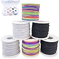 Amazon.com: Doukey 1mm Elastic String Nylon Stretch Cord for Bracelet ...