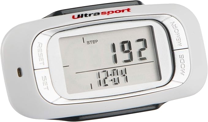 Ultrasport Podomètre 3D, podomètre précis avec écran LED et compteur de ...