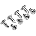 Amazon.com: Prime Ave Stainless Steel License Plate Screws Compatible ...