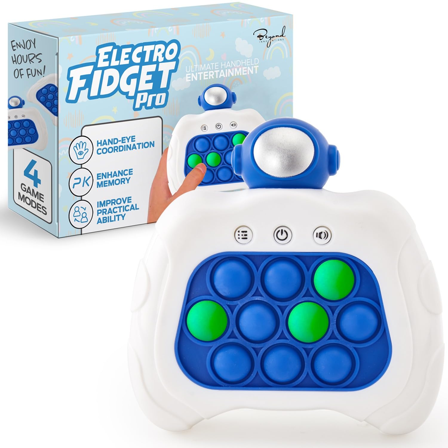 Fast Push Game | Pop It Game Light Up Fidget Toy | The Fidget Game ...