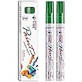 Amazon.com: TFIVE Green Permanent Paint Marker Pens - 2 Count Oil Based ...