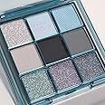 Amazon.com : AMY'S DIARY Sky Blue Colorful Eye shadow Palette Makeup,9 ...