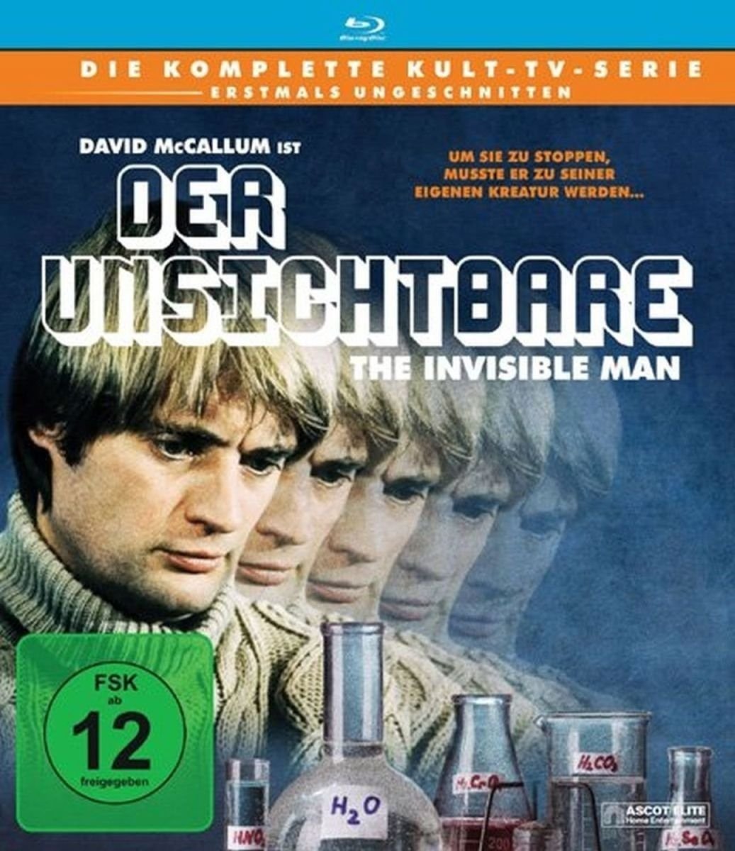 Der Unsichtbare - The Invisible Man - Die komplette Serie 2 Discs Blu ...