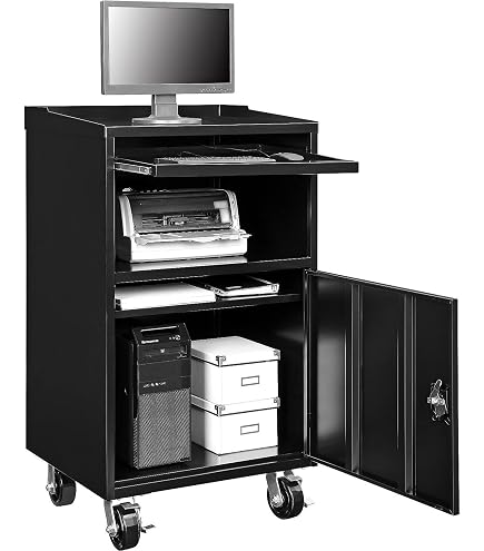 Mobile Computer Security Cabinet MOBILE Computer Cabinet With Security