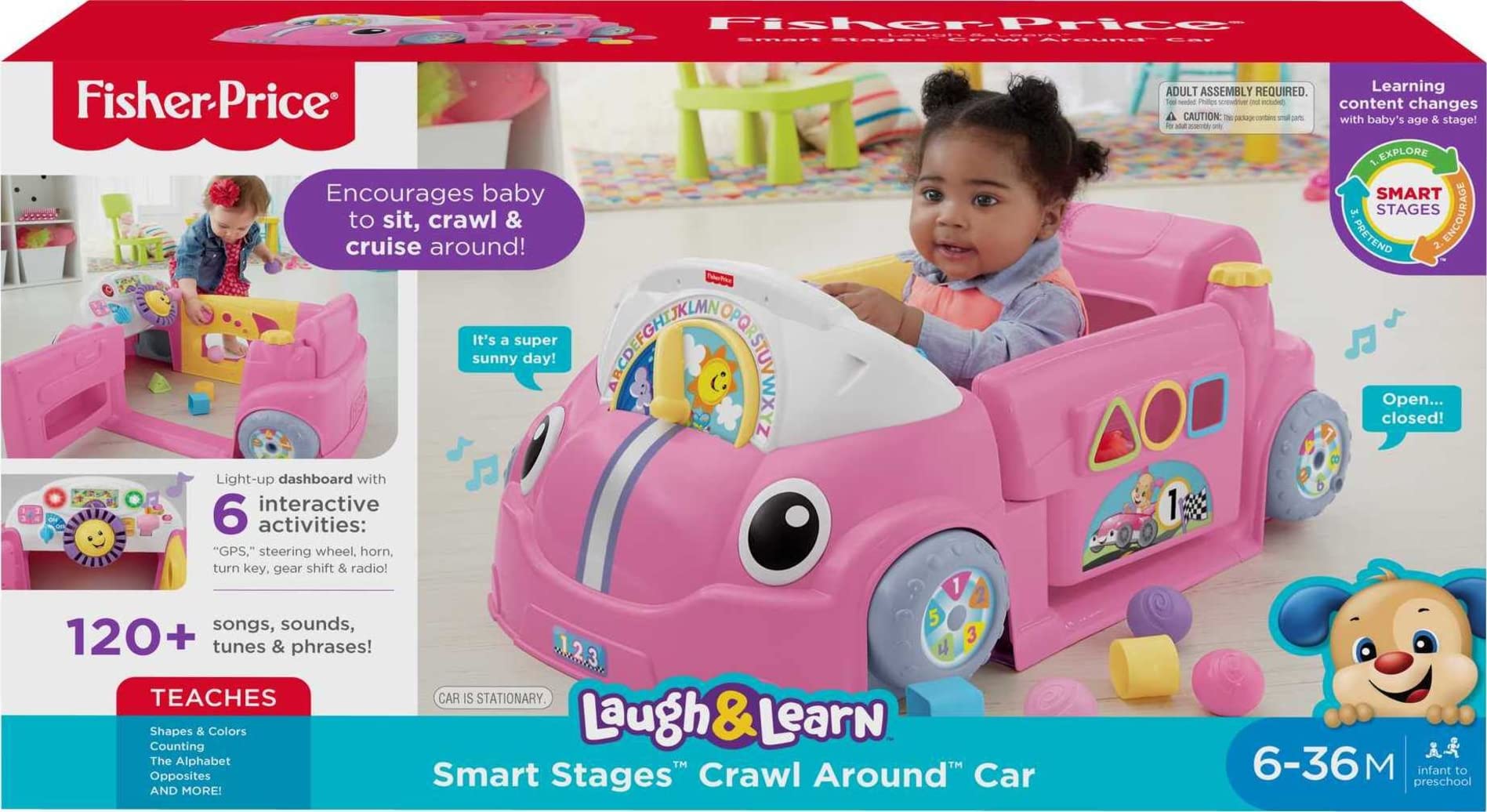 Mua Baby Learning Toy Laugh & Learn Crawl Around Car Activity Center ...