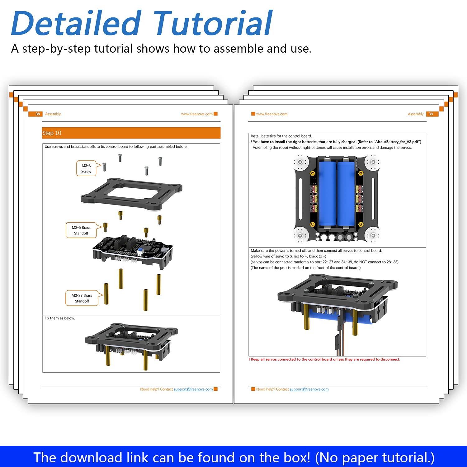 Mua FREENOVE Quadruped Robot Kit (Compatible with Arduino IDE), App Remote Control, Walking ...