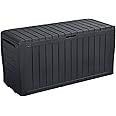 Amazon.com : Keter Marvel Plus 71 Gallon Resin Outdoor Box for Patio ...