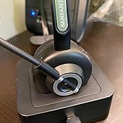 Amazon.com: Bluetooth Headset with microphone,[2020]Sanfant V5.0 ...