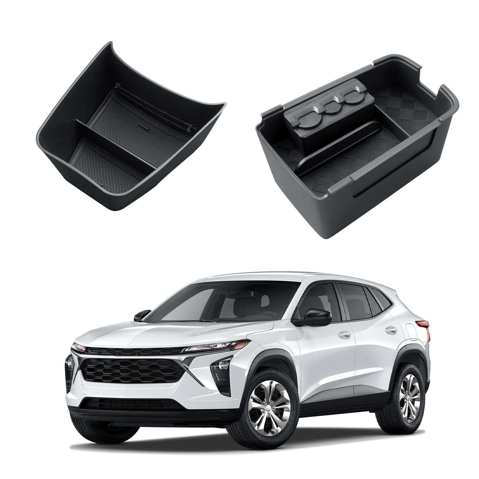 ECOZEN 2025 Trax Center Console Organizer - for 2024-2025 Chevy Trax ...