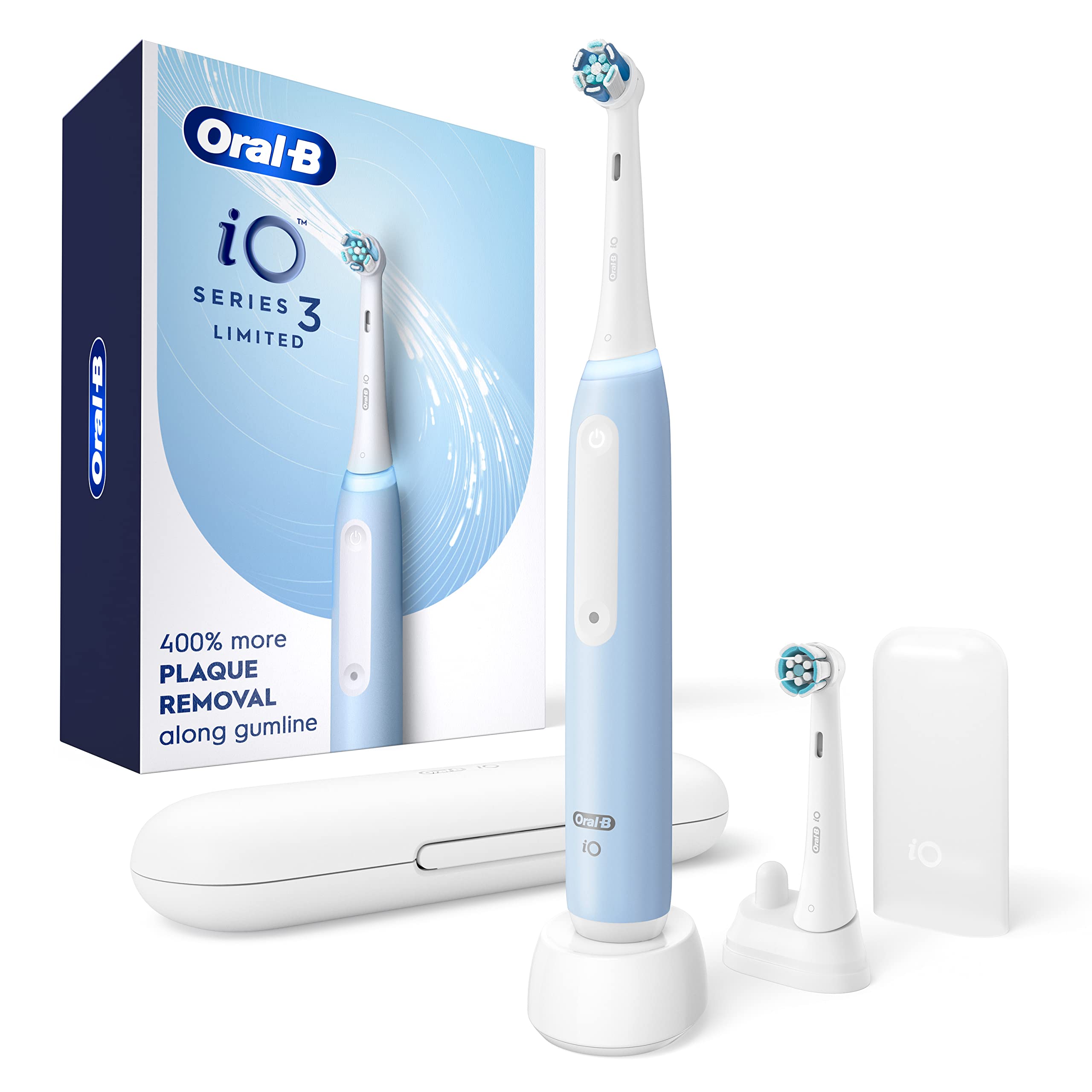 Mua iO Deep Clean Rechargeable Electric Powered Toothbrush, Icy Blue ...