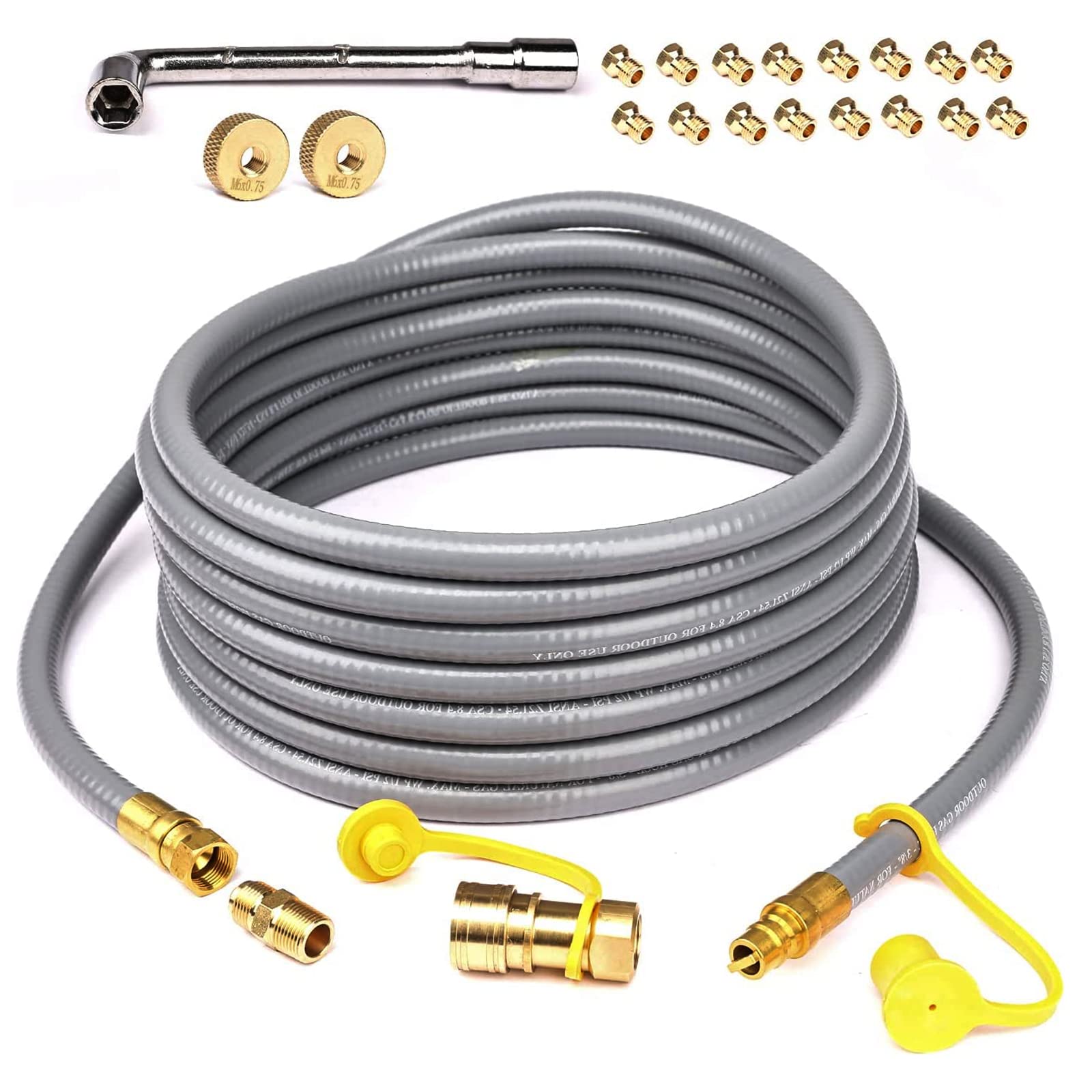 Uniflasy 5249 Propane to Natural Gas Conversion Kit Fits Blackstone 28 ...
