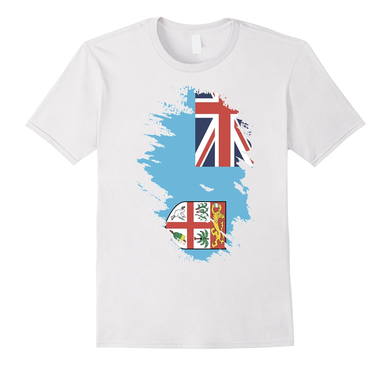 Flag of Fiji T Shirt National Fijian tee-Art – Artvinatee