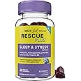 Amazon.com: Bach RESCUE PLUS Sleep & Stress Support Gummies, Nighttime ...