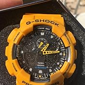 Casio G-Shock Men's Watch GA-100A-9AER: Casio: Amazon.co.uk: Watches