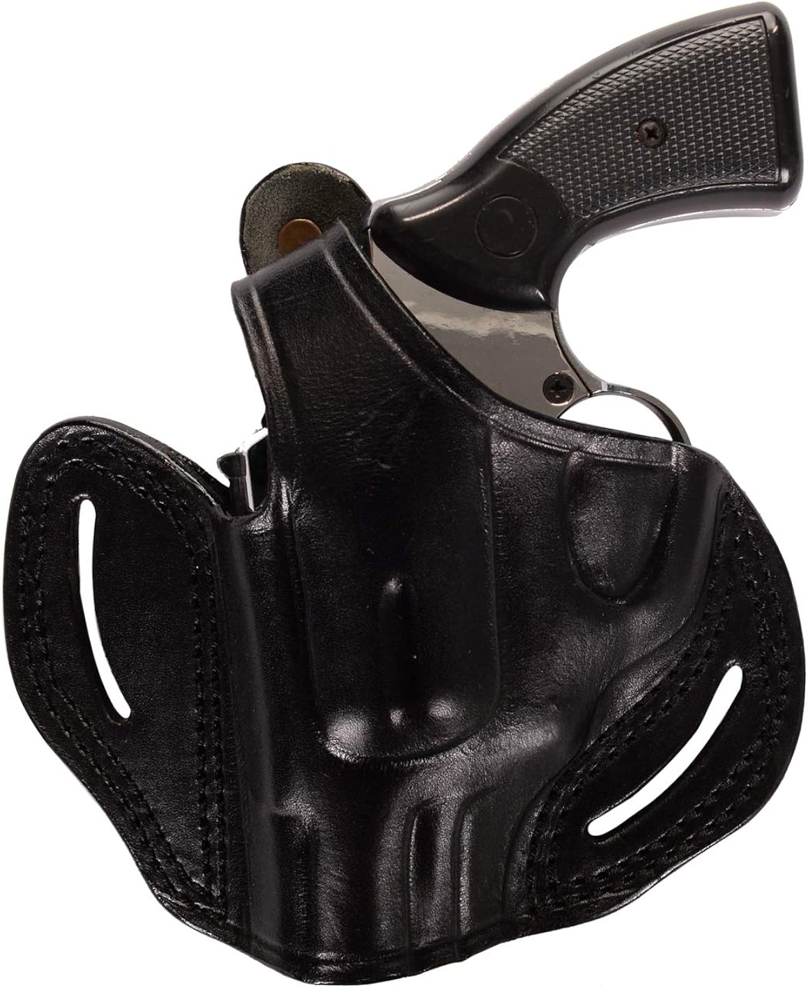 Amazon.com: Pusat Holster Revolver Leather 2½ inch OWB Holster For Colt ...