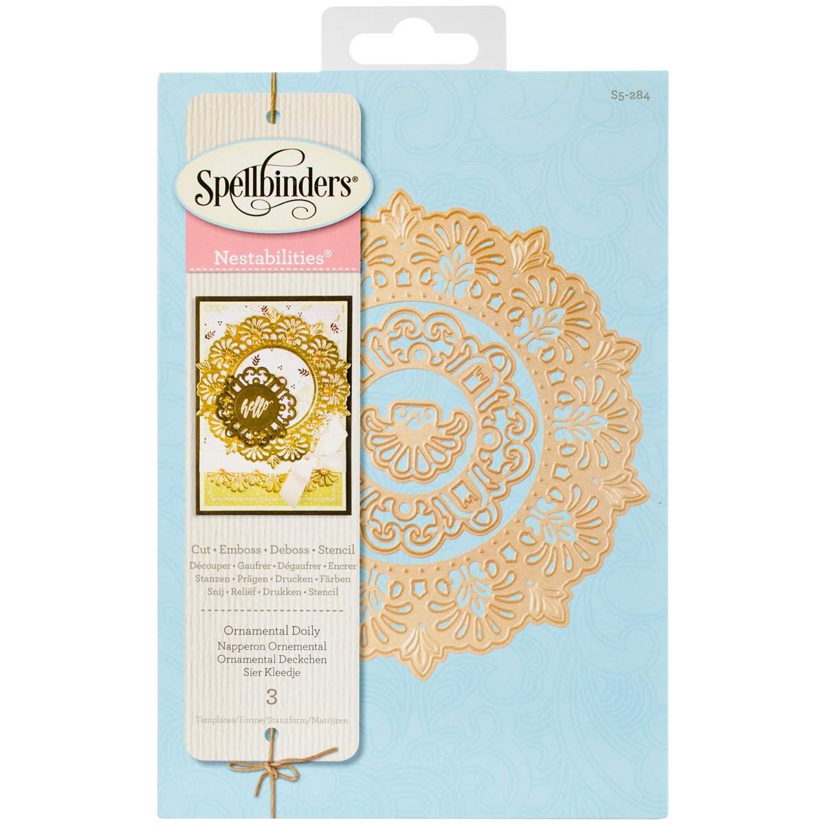 Spellbinders S5-284 Ornamental Doily Etched/Wafer Thin Dies: Amazon.ca ...
