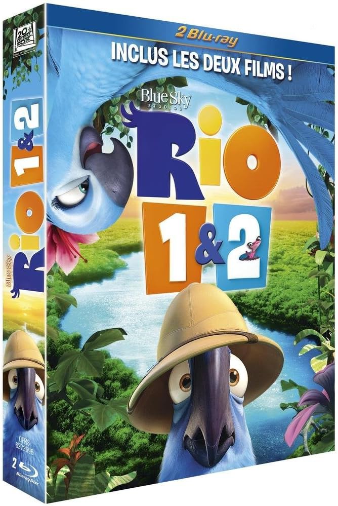 Rio + Rio 2 [Blu-ray]: Amazon.co.uk: DVD & Blu-ray