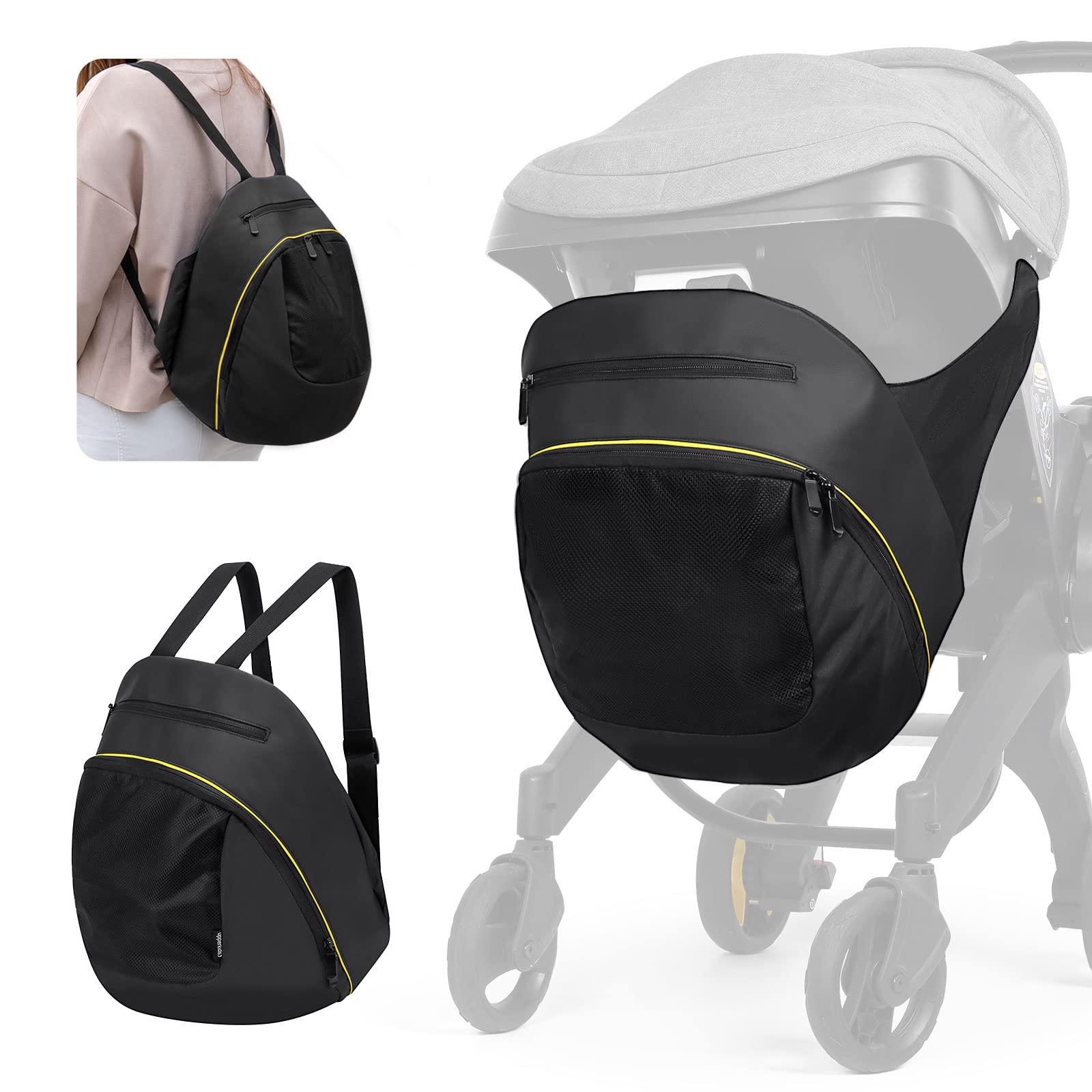 Upperkids Storage Bag Compatible with Doona Infant Car Seat Stroller ...