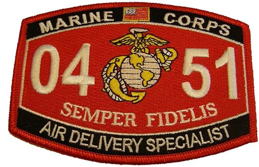 Amazon.com : MARINE CORPS 0451 AIR DELIVERY SPECIALIST SEMPER FIDELIS ...