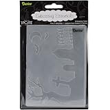 Amazon.com: Darice 4.25 x 5.75 Quilting Blocks Embossing Folder