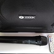 Zoook Rocker Thunder Plus 40 watts Karaoke Bluetooth: Amazon.in ...
