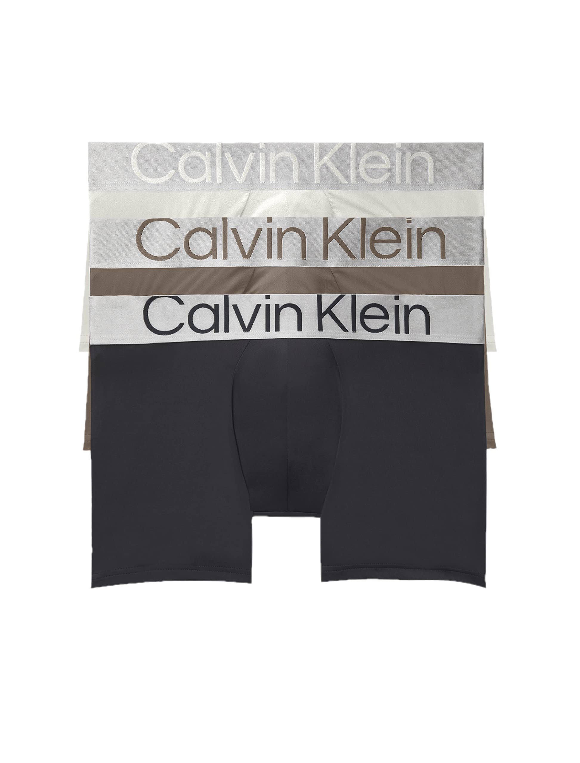 Calvin Klein Men's Reconsidered Steel Micro 3-Pack Low Rise Trunk for ...